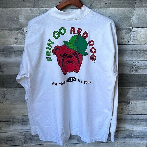 ACME | Shirts | Vintage Acmeapparel 996 Erin Go Red Pub Tour Mens Xl ...